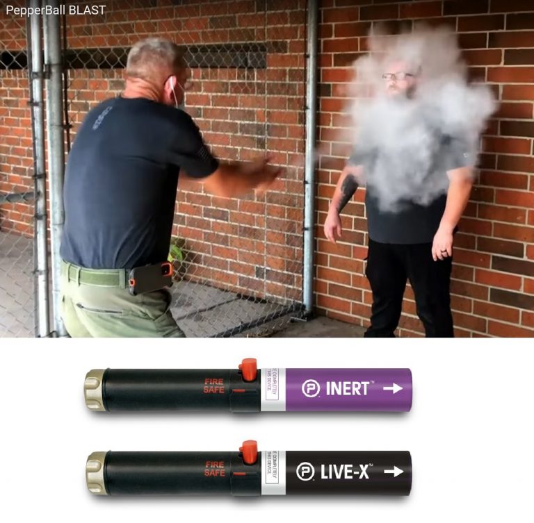 PepperBall újdonság: BLAST porfelhővető - KaliberInfo